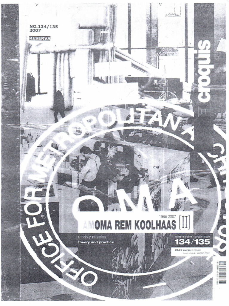 Croquis 134-135. OMA | PDF