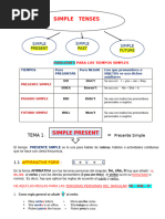 Preguntas en Presente Simple | PDF
