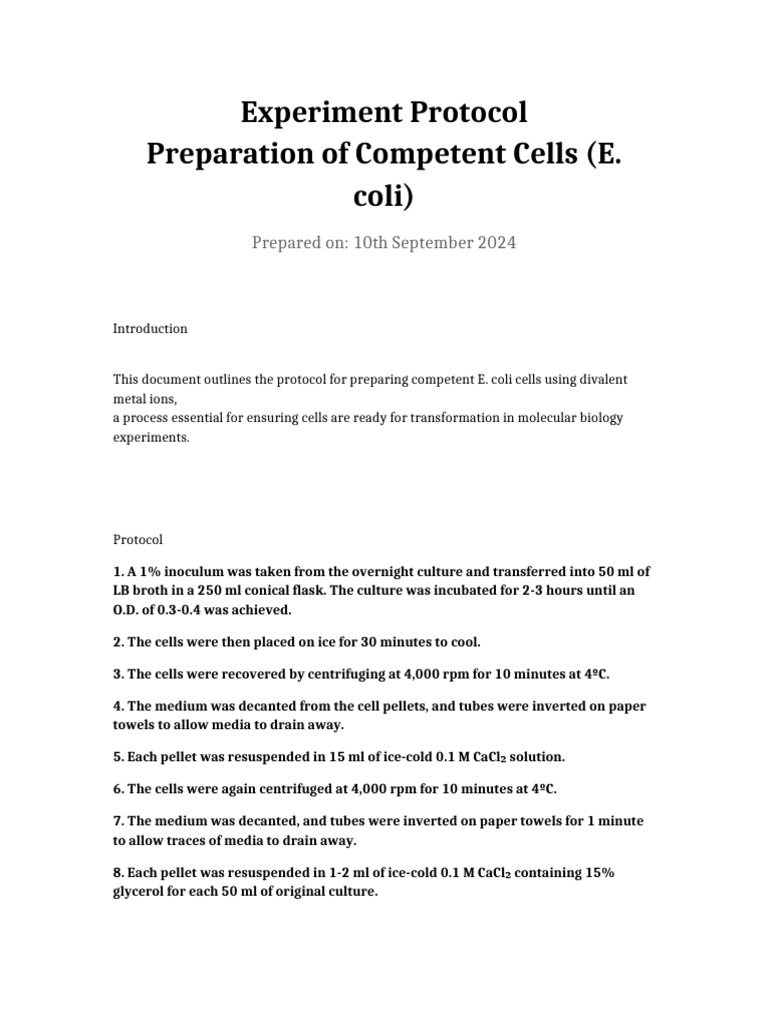 Exp 4 Protocol | PDF