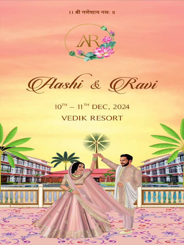Aashi & Ravi - Wedding Design PDF | PDF