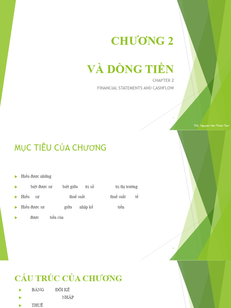 Chapter2 FinancialStatementAndCashflow | PDF