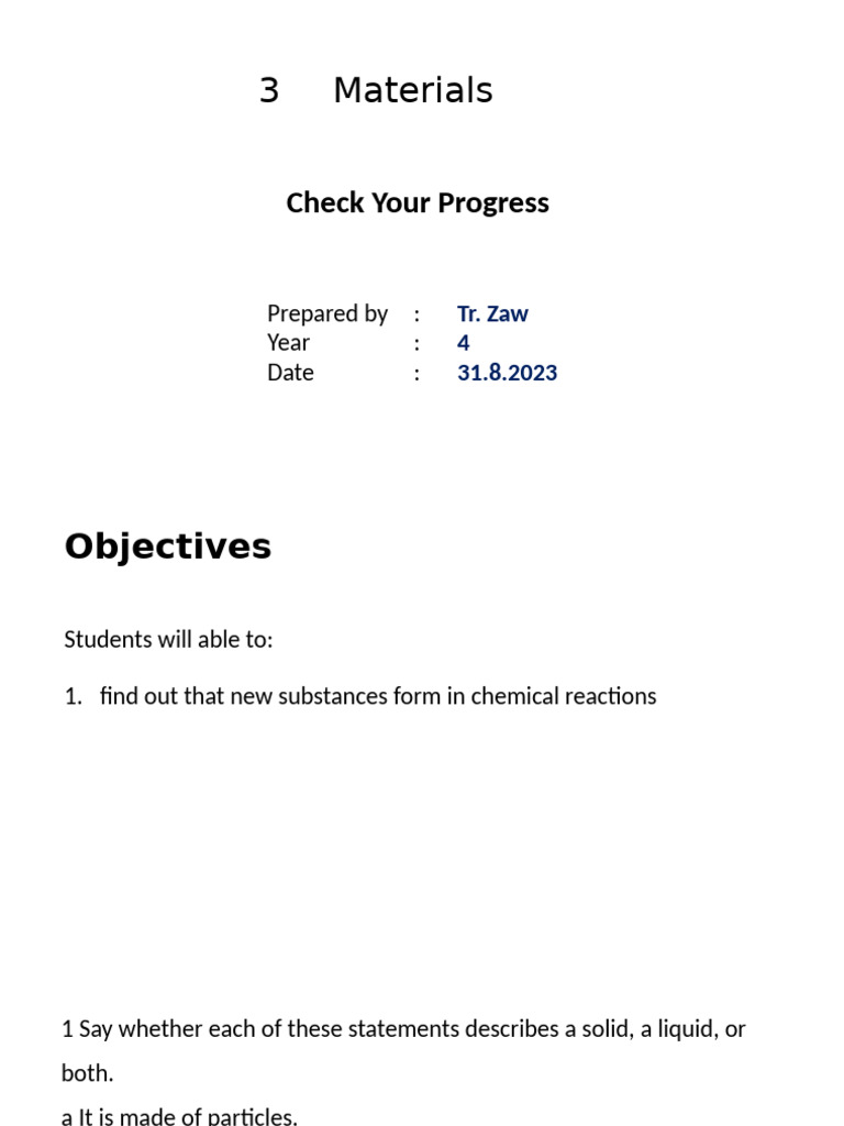 32nd Lect-Y-4 - Unit 3 Progress | PDF