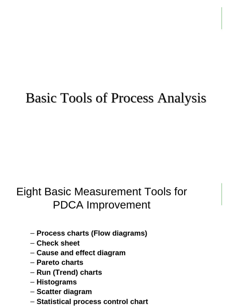 BPE Lec 7 Intro To Basic Tools of Process Analysis | PDF | Business Process | Systems Thinking