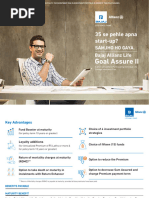 Bajaj Allianz Life POS Goal Suraksha Plan | PDF | Insurance | Life ...