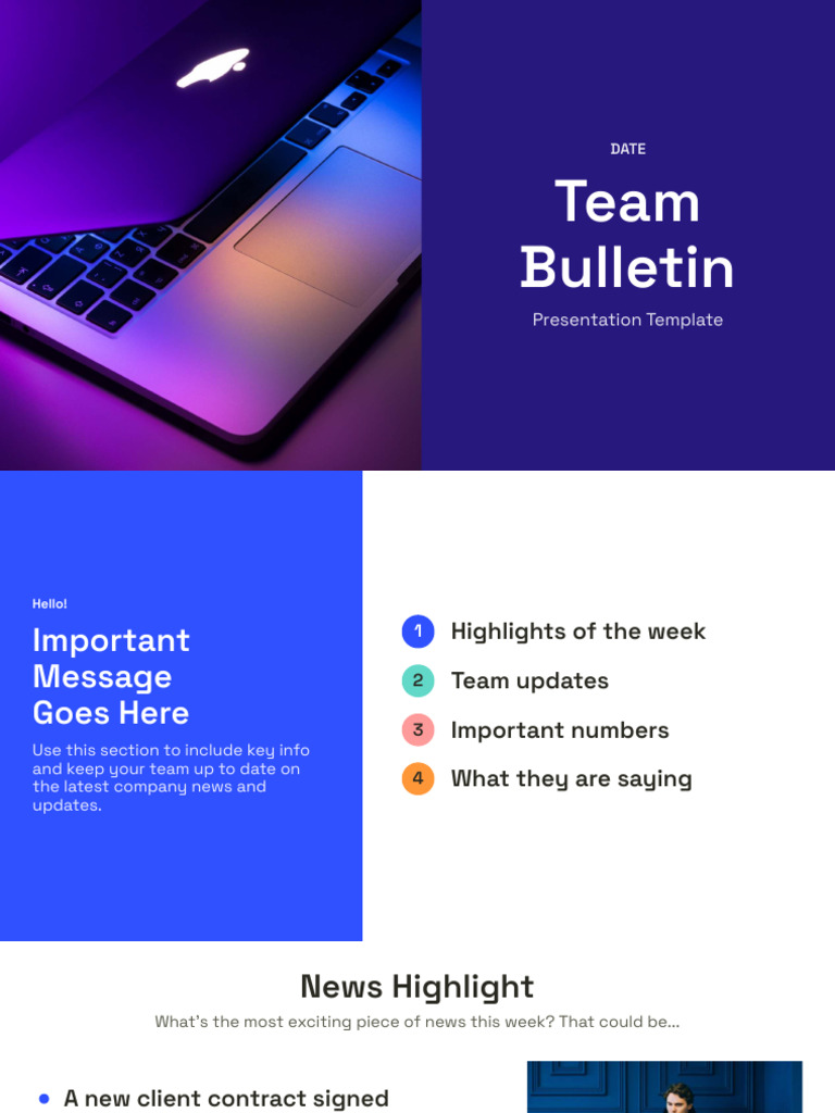 Team Bulletin | PDF | Smartphone | Computing