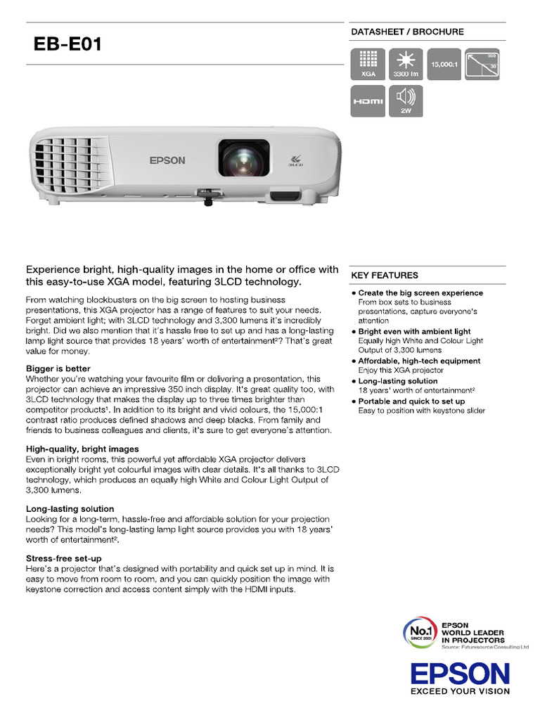 EB E01 Datasheet PDF | PDF