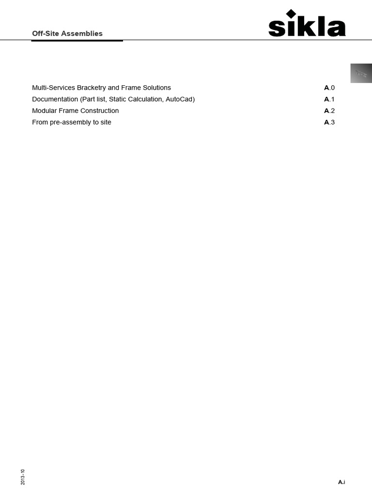 Installation Guideline OA Off-Site Assemblies | PDF | Engineering