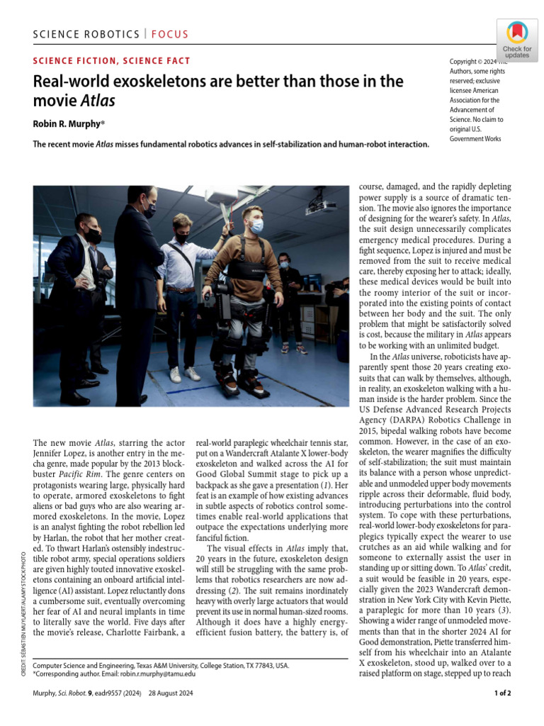 Scirobotics Adr9557 | PDF