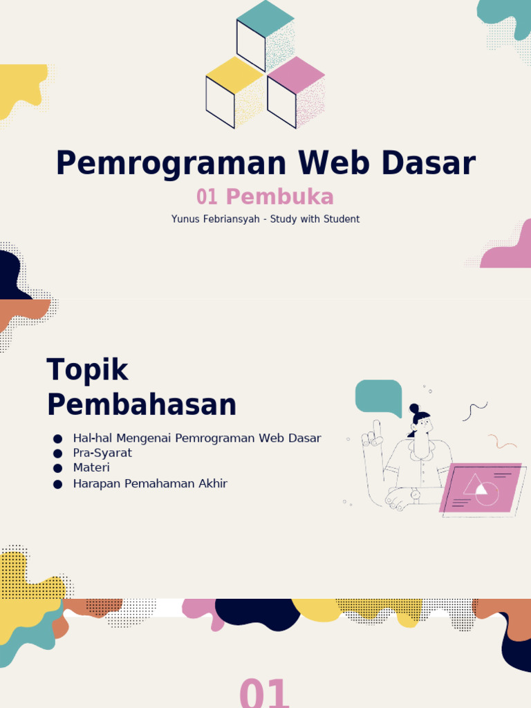01 Pembuka Pemrograman Web Dasar | PDF