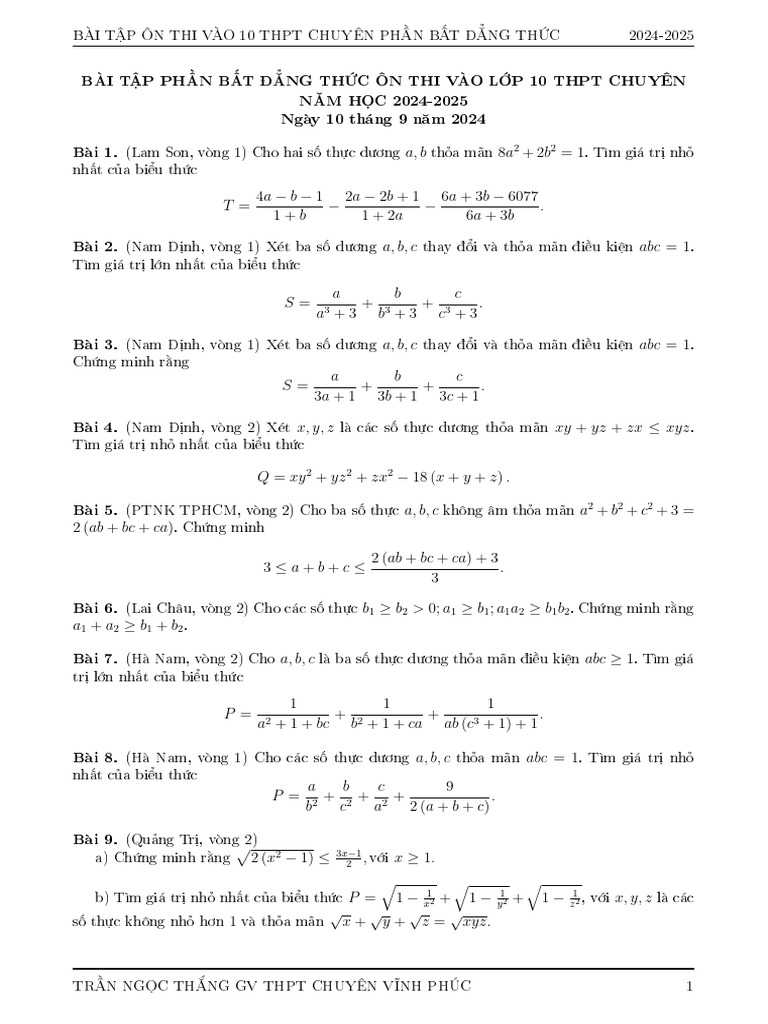Batdangthuc 2024 | PDF