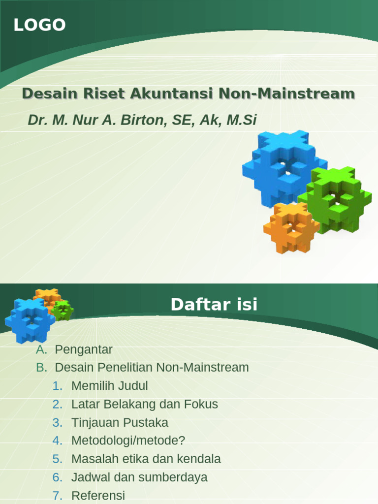 Desain Riset Non Mainstream | PDF