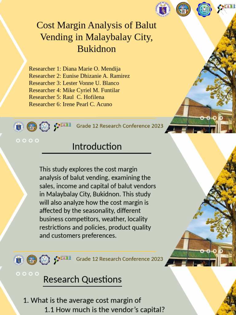 G12 Research Conference 2023 PPT Template | PDF | Economies