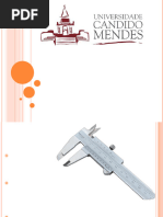 Leitura Paquimetro Polegada | PDF | Metrologia