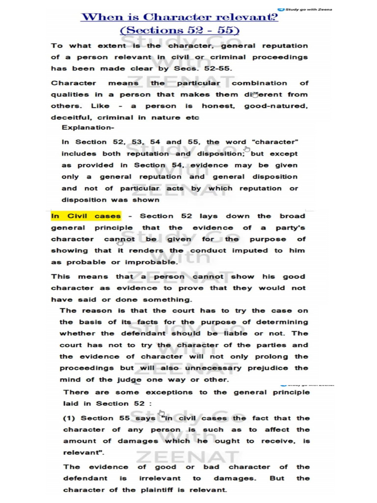 Character Relevant | PDF