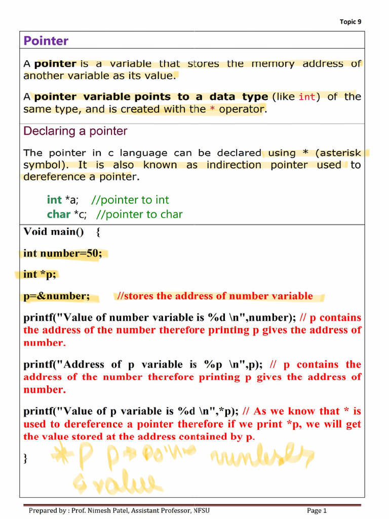 Pointer - Unlocked | PDF