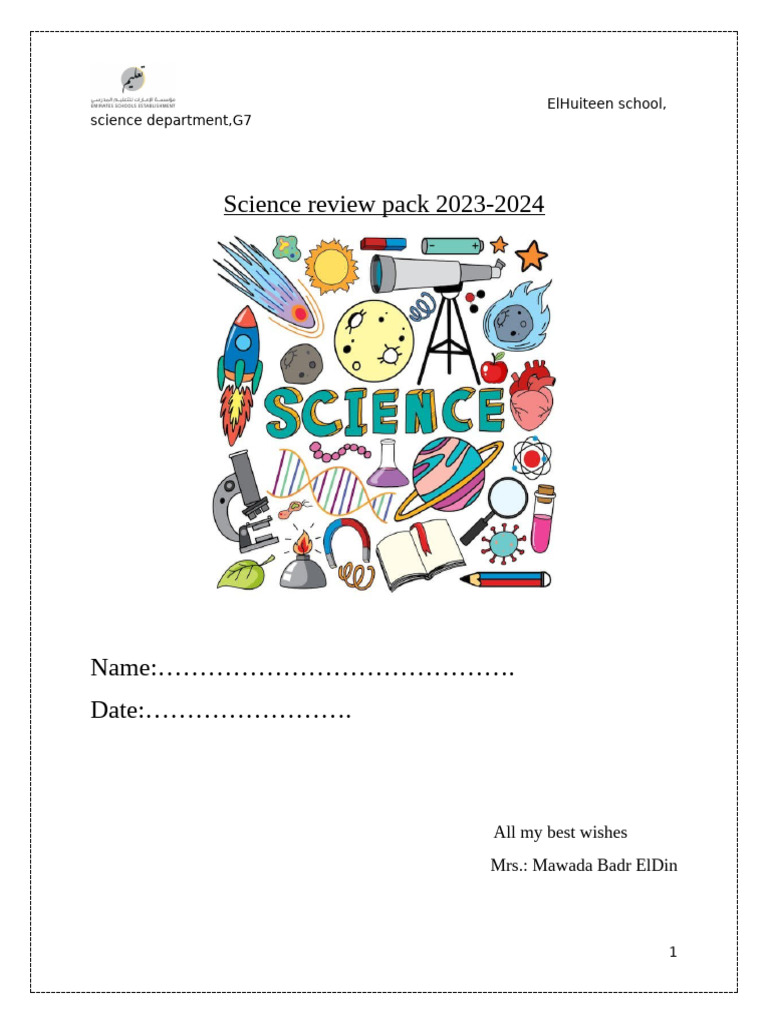 Science Review Pack | PDF | Volcano | Plate Tectonics