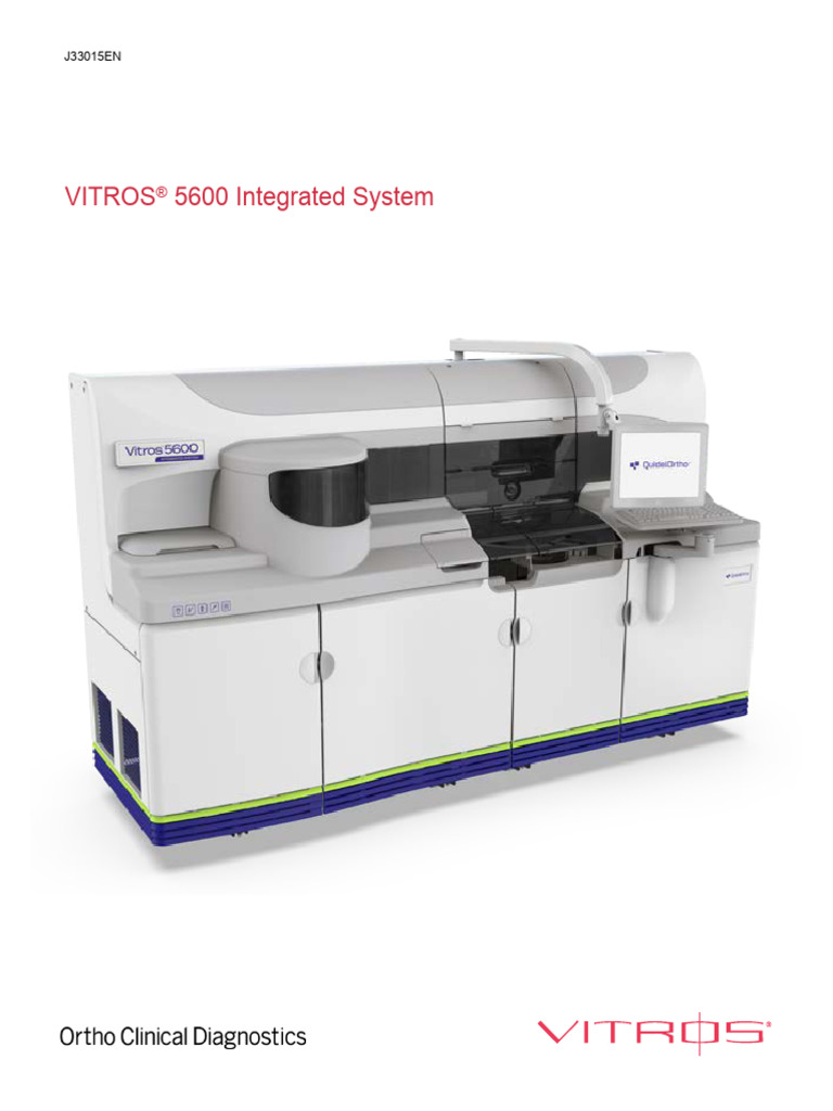 User Defined Assay (UDA) Guide: Vitros 5600 Integrated System | PDF | Assay