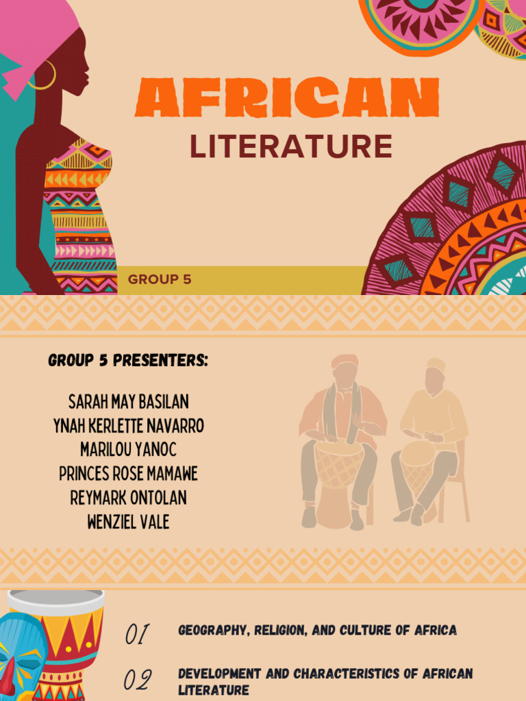 Group 5 African Literature | PDF | African Literature