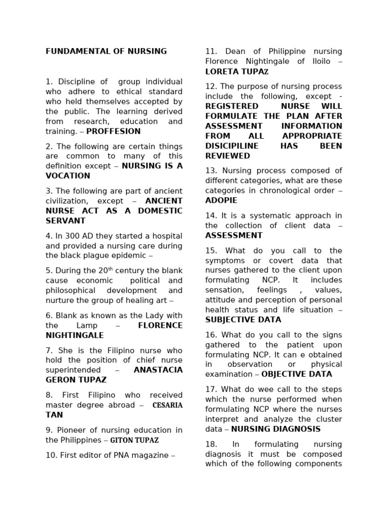 Cnat CHN | PDF | Communication | Nursing
