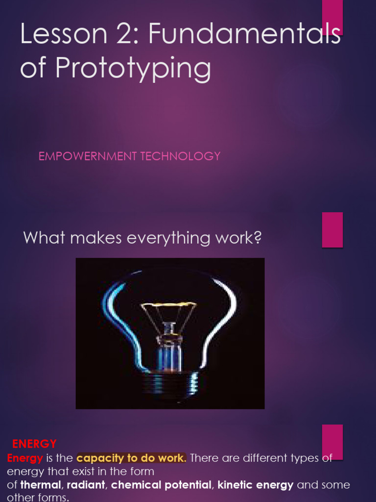 Lesson 2 Fundamentals of Prototyping | PDF | Electric Current | Voltage