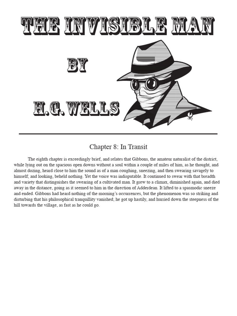 The Invisible Man 008 Chapter 8 | PDF
