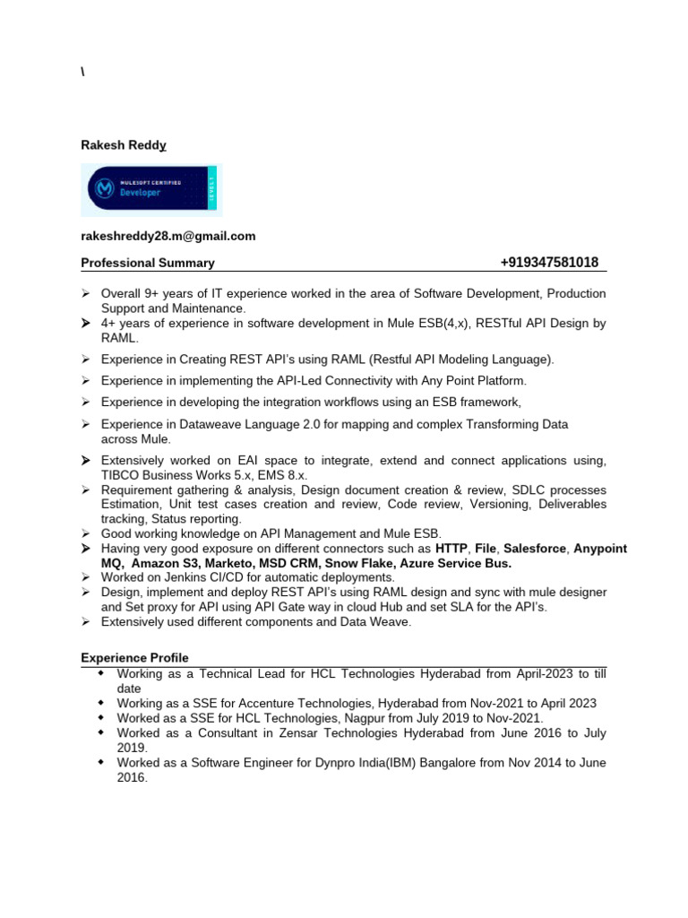 Rakesh 9+ | PDF | Cloud Computing | Information Technology