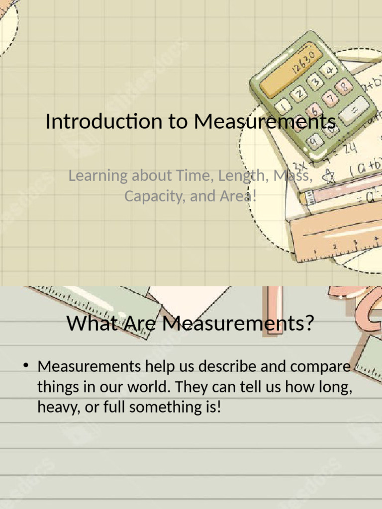 Grade 4 Measurements Presentation | PDF