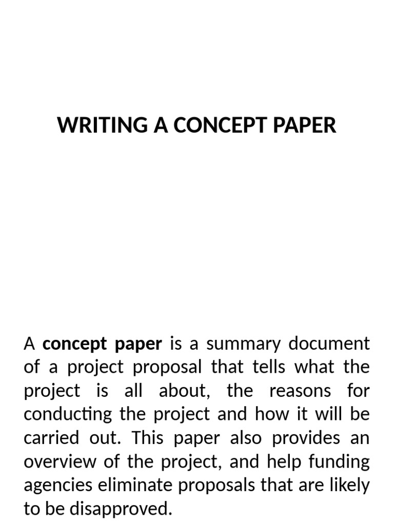 7 EAPP Writing A Concept Paper | PDF | Methodology | Cognition