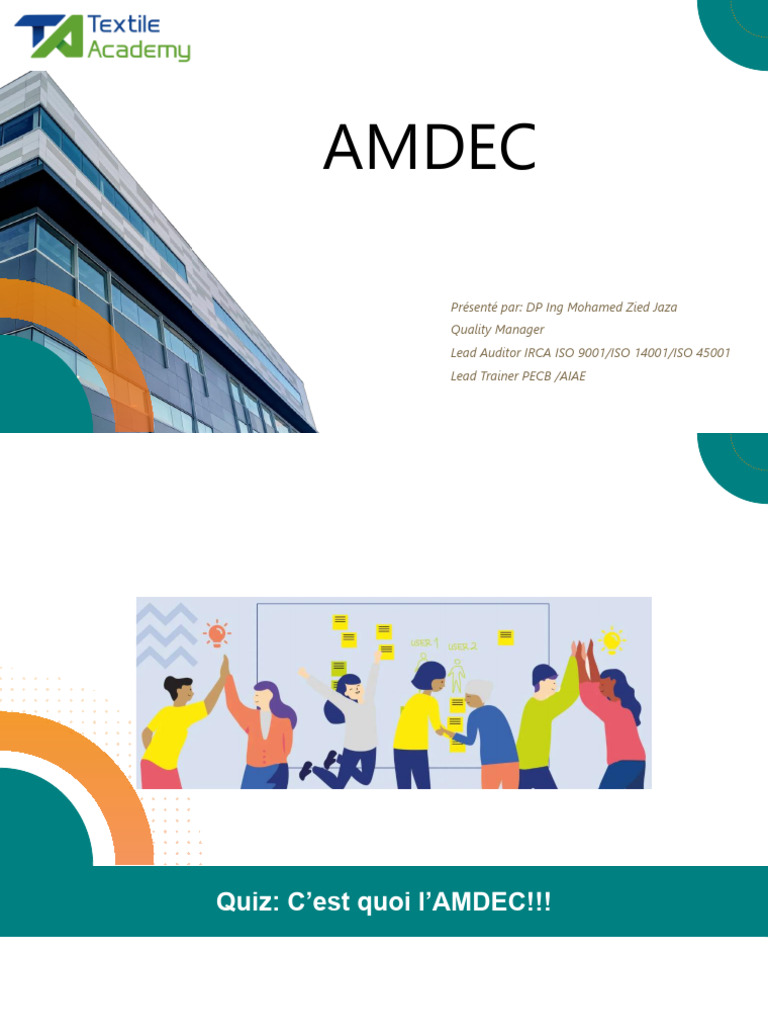 Introduction à l'AMDEC et ses enjeux | PDF | Ingénierie des systèmes ...