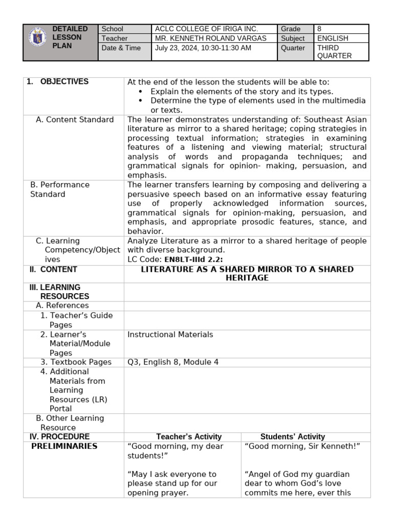 Aclc Demo | PDF | Plot (Narrative) | Learning
