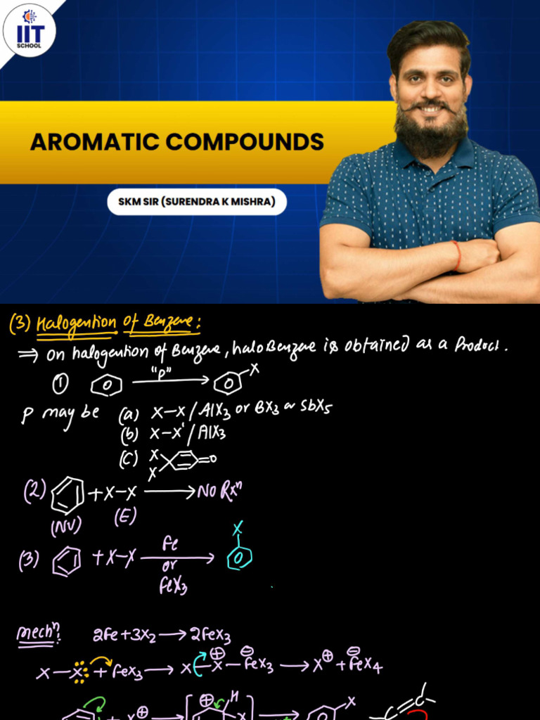 Aromatic Compound - L-05 (Class Notes) - Aromatic Oxidation - Aromatic ...