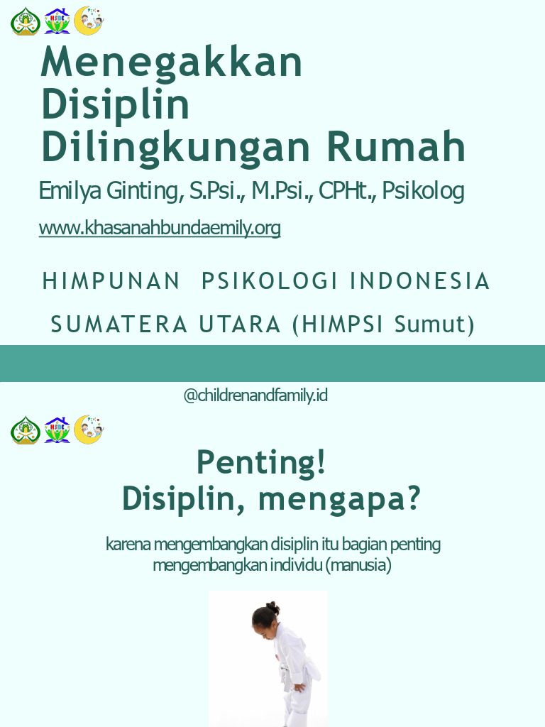 Disiplin Anak di Lingkungan Rumah | PDF