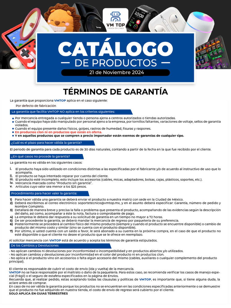 Catalogo Actualizado 20224 | PDF