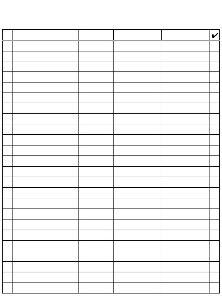 Format TABEL HUTANG | PDF