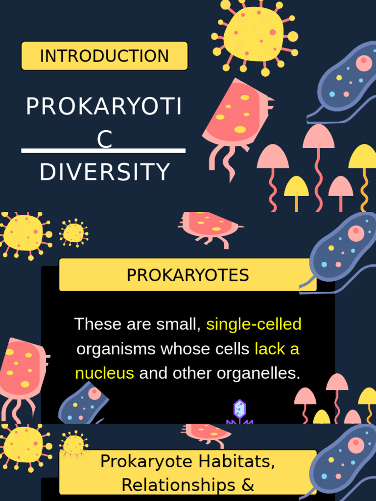Prokaryotic Diversity & Ecology | PDF | Bacteria | Microbiota