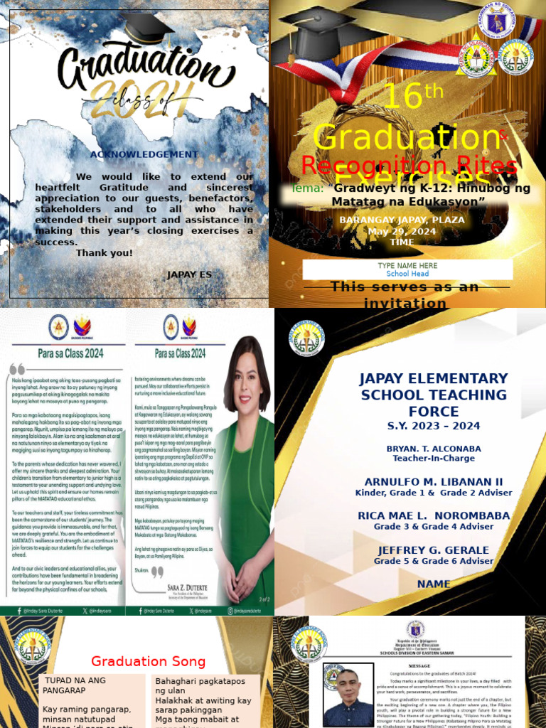 Graduation Program 2024 1 | PDF