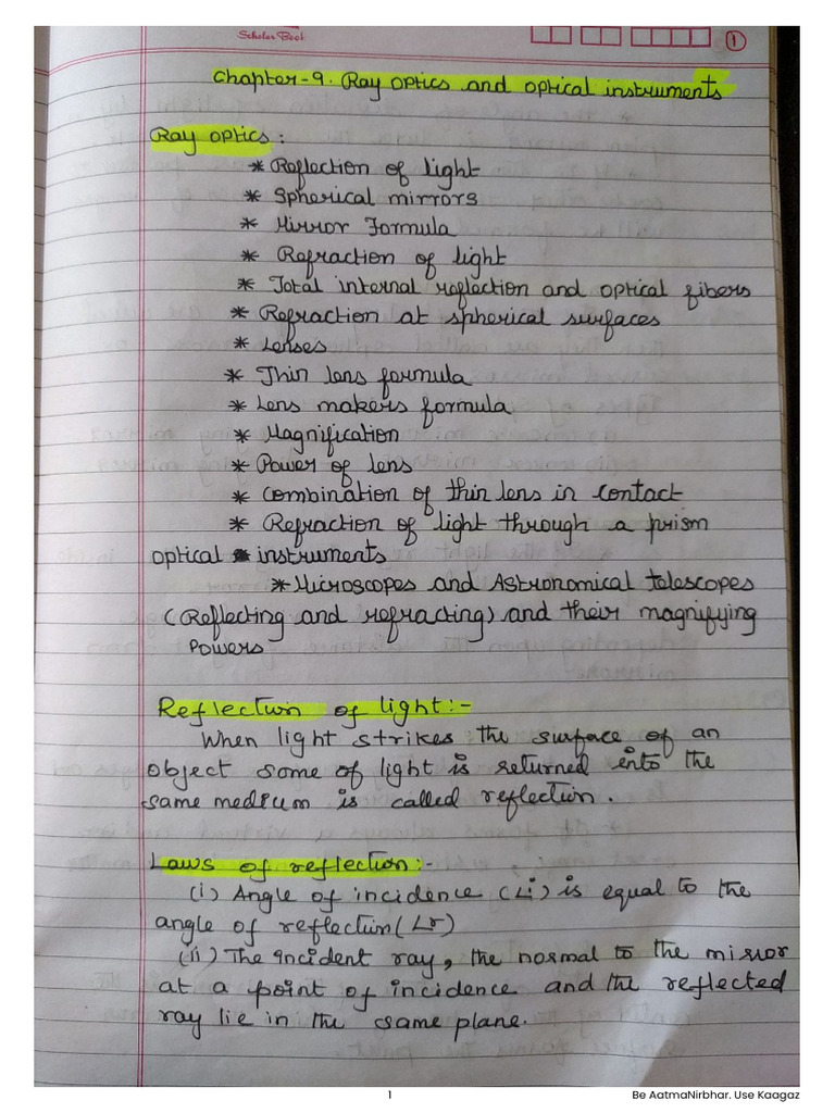 GR 12 CH - 9, Part 1 | PDF