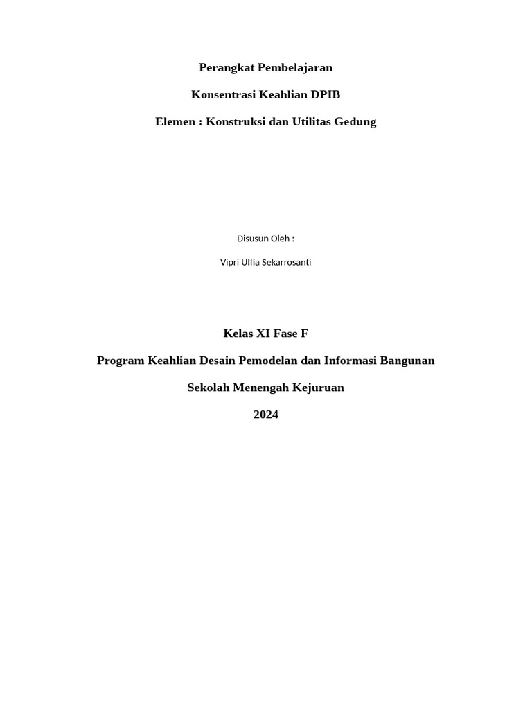 Modul Ajar UKPPG | PDF