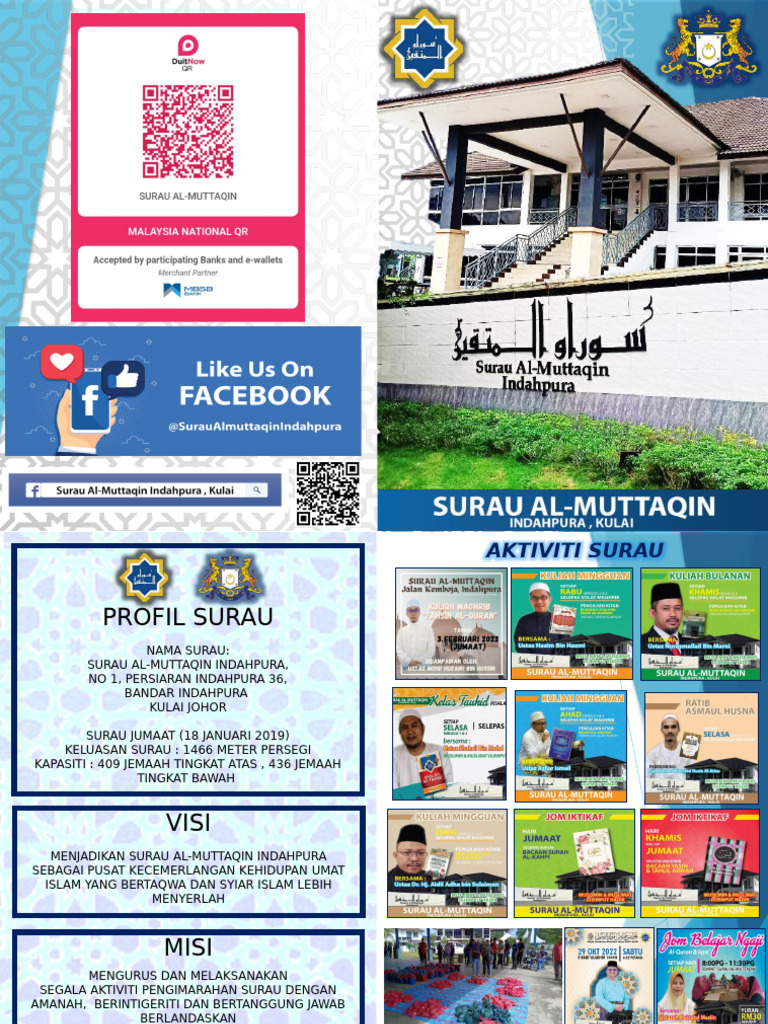 Pamplet Surau Al Muttaqin 2023 | PDF