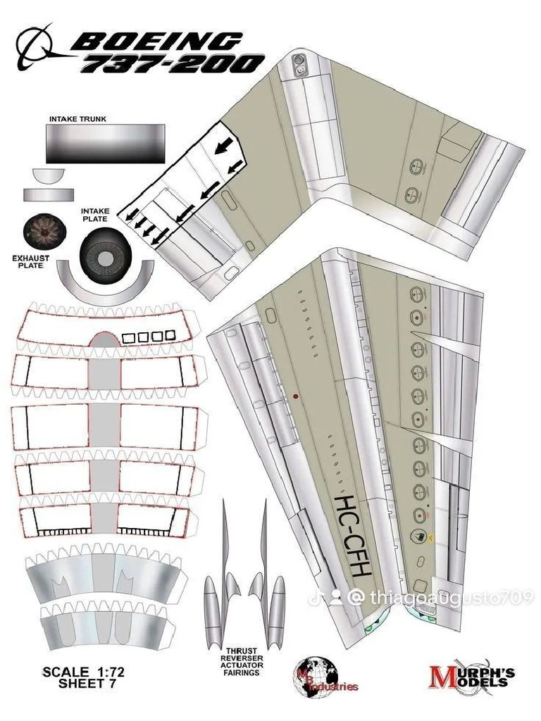 Vasp Airlines b737-200 | PDF