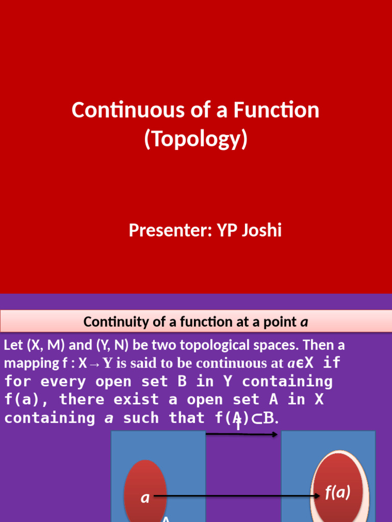Continuous of A Function | PDF