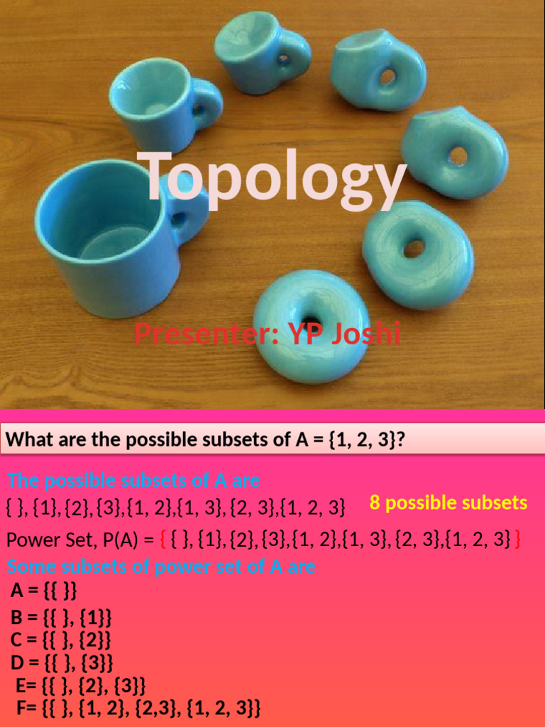Topology by YP Joshi | PDF | Mathematical Concepts | Mathematics