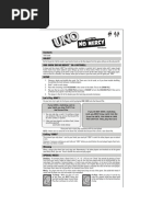 UNO INFINITY RULE | PDF | Card Games | Consumer Goods