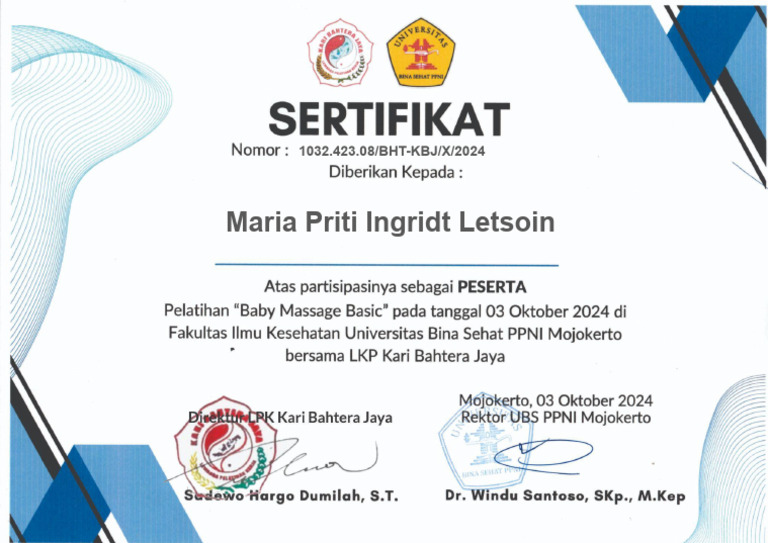 Maria Priti Ingridt Letsoin | PDF