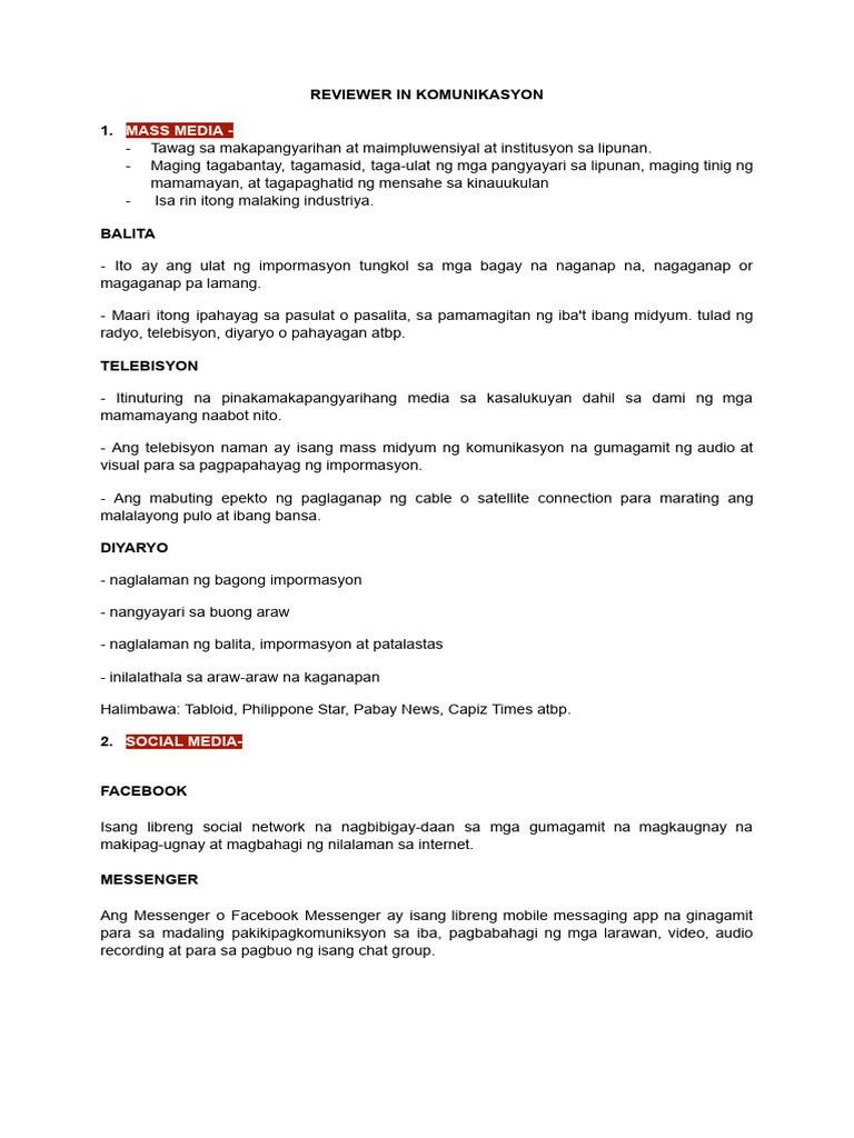 Reviewers Day1-Day2 Q2 | PDF