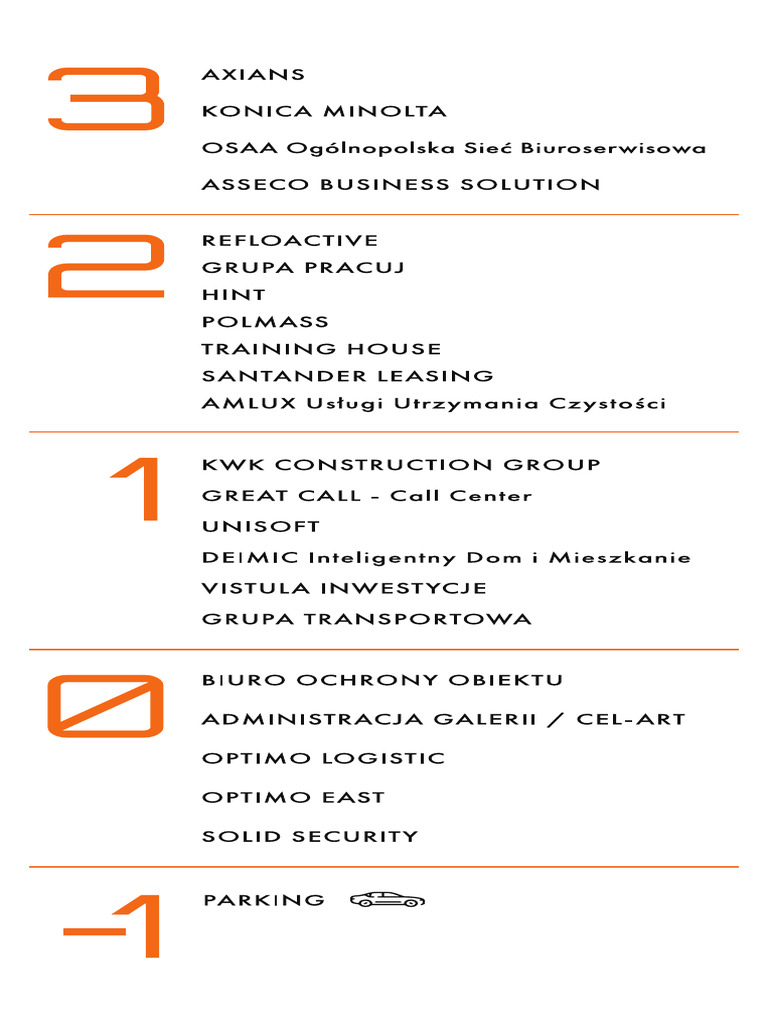 Oznakowanie Winda Popr | PDF