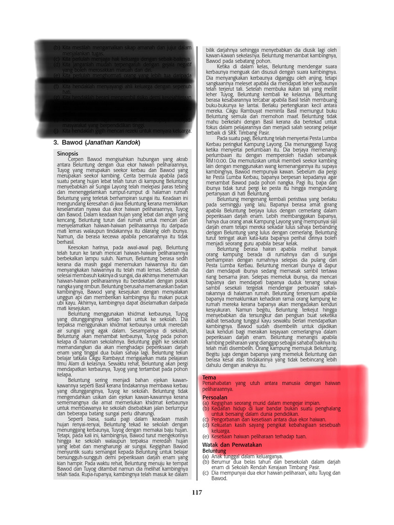 Persahabatan Beluntung dan Haiwan | PDF