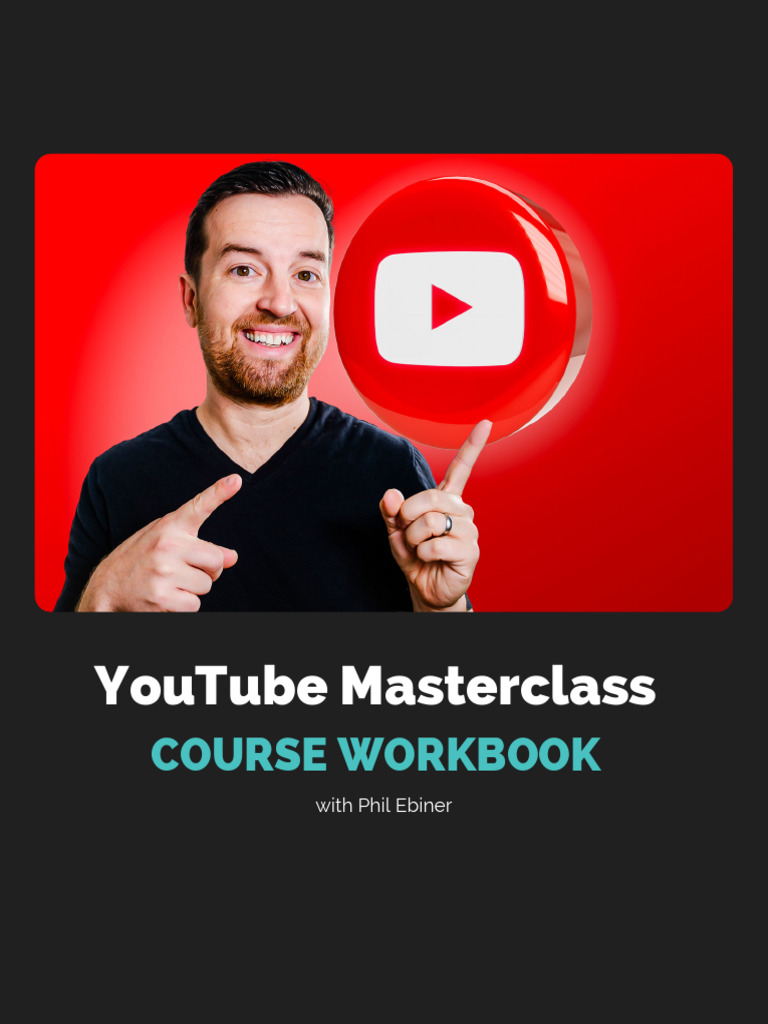 YouTube Masterclass Workbook by Phil Ebiner | PDF | You Tube | Search ...