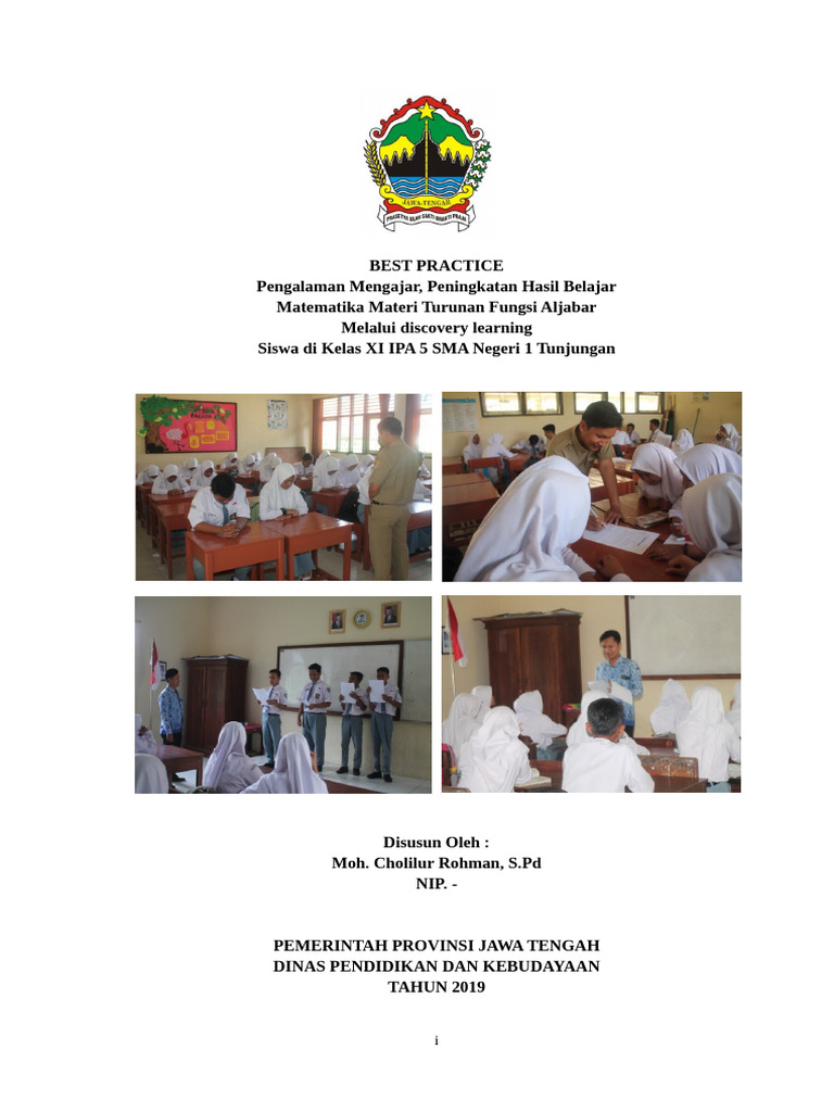 LK 9 Laporan Best Practice CHOLIL | PDF