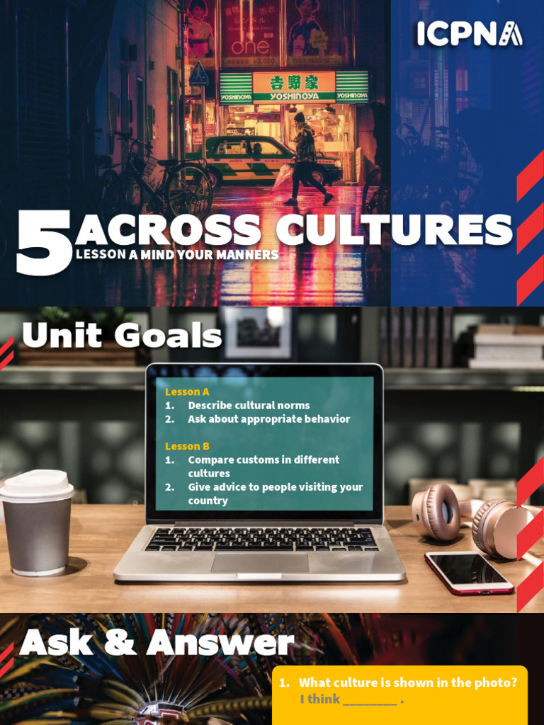 I02 - Unit 05 Across Cultures - Lesson A | PDF